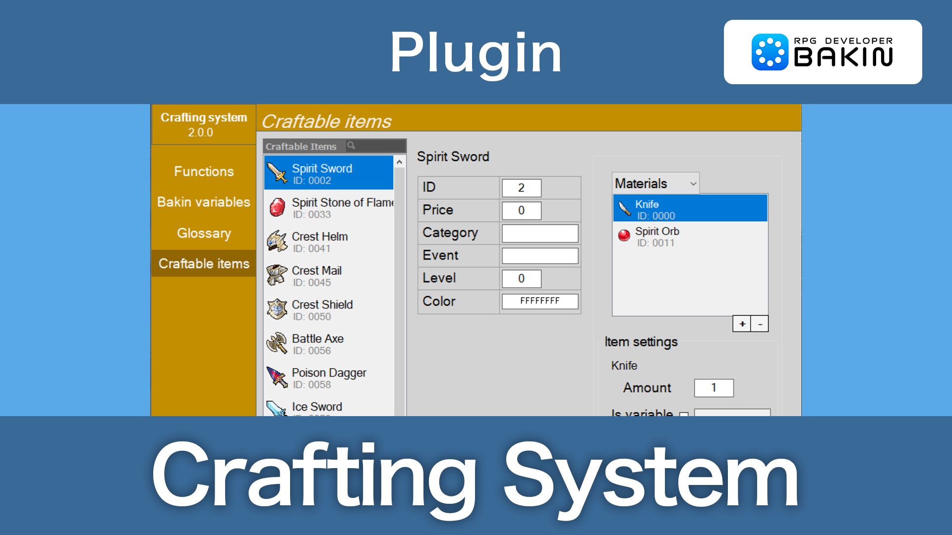 RPG Developer Bakin: Game Creator: Official Release of “RPG Developer Bakin”! Free Trial Now ...